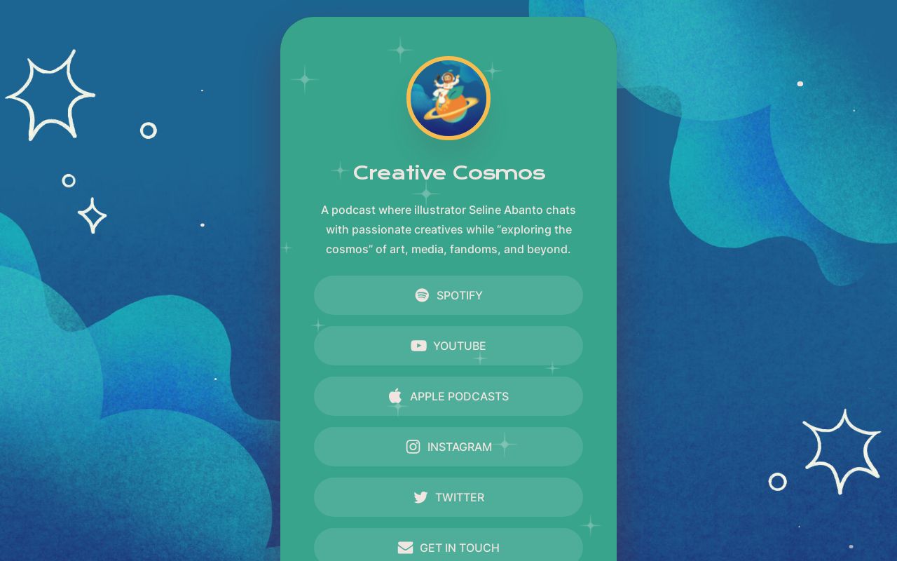 Creative Cosmos Carrd